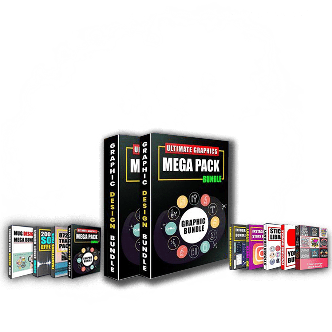 All in one graphics bundle landing page – Best online course & Digital ...